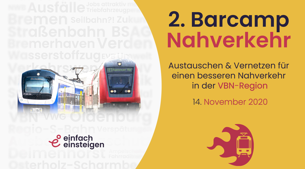 Barcamp Nahverkehr - Austauschen & Vernetzen für einen besseren ...