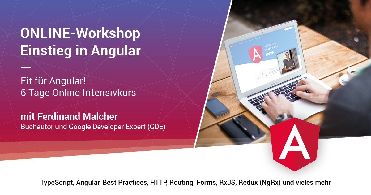 Online-Intensivworkshop Angular