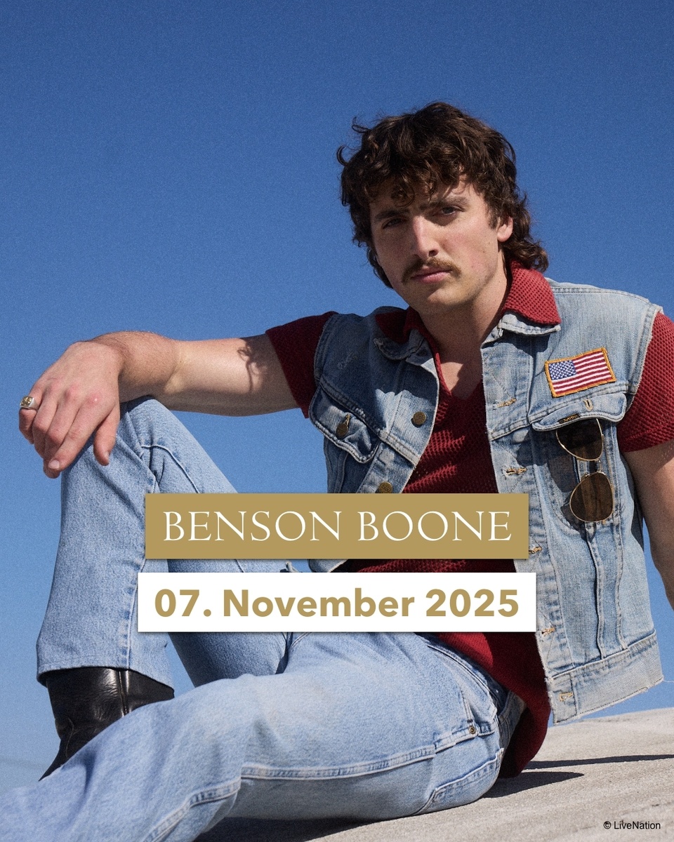 Benson Boone - AMERICAN HEART WORLD TOUR
