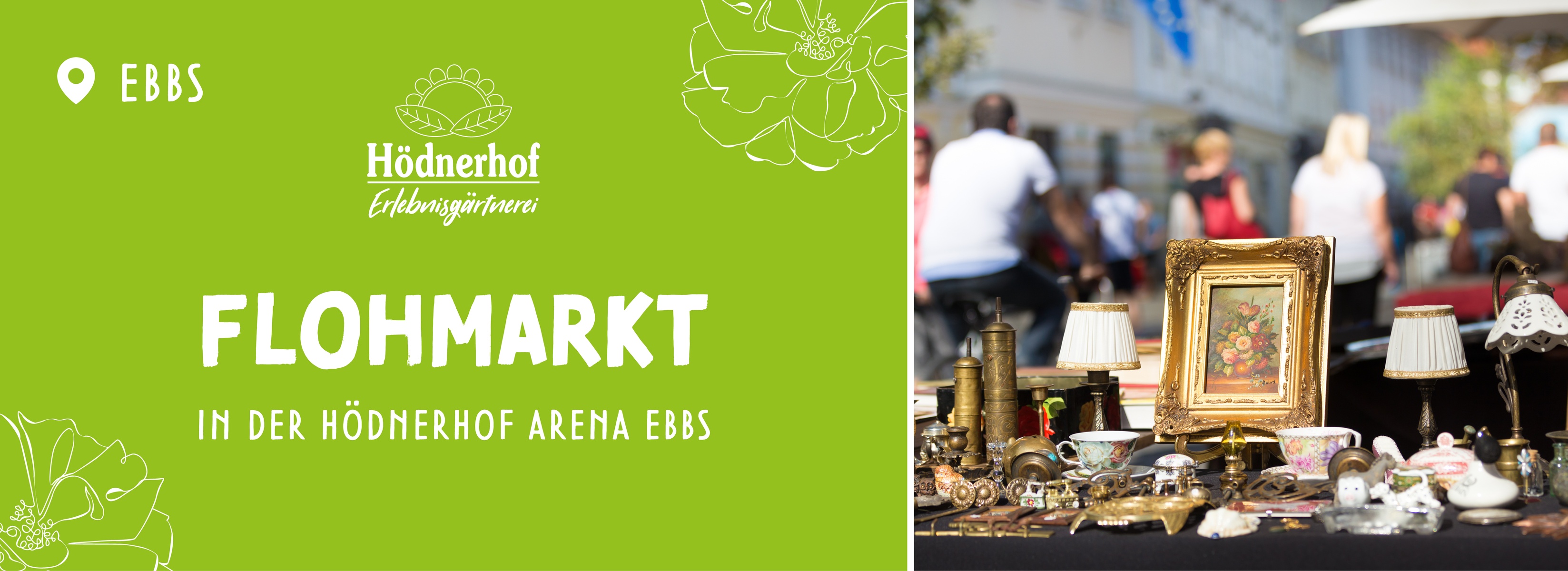 Flohmarkt - Erlebnisgärtnerei Hödnerhof