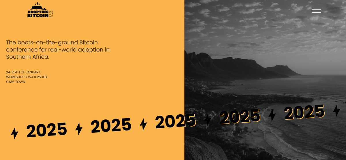 Adopting Bitcoin Cape Town 2025